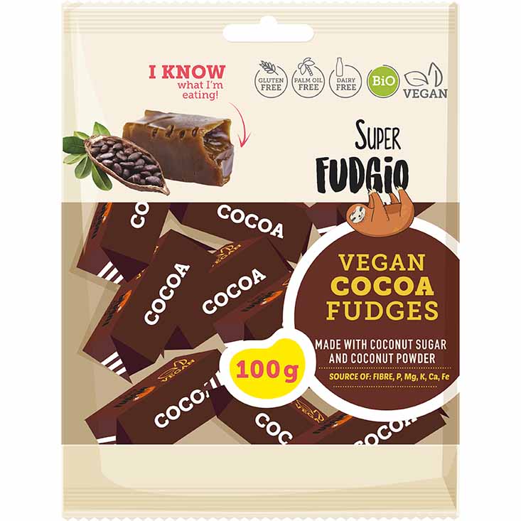 Super Fudgio - Ekologisk Fudge Choklad, 100g - Rekoshoppen.se