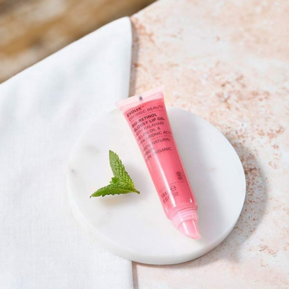 Bio-retinol Glossy Lip Oil 15 ml | Evolve