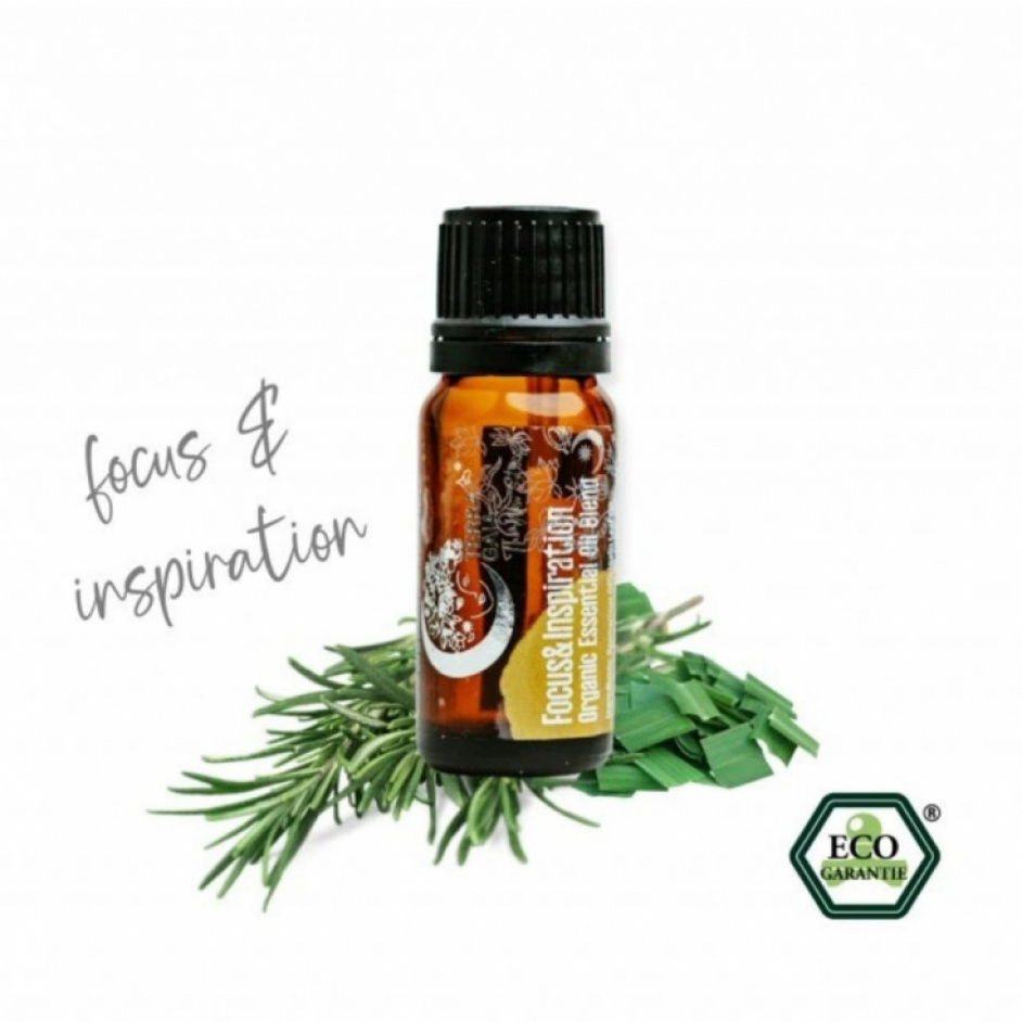 Terra Gaia - Aromablandning, Focus & Inspiration, 10 ml